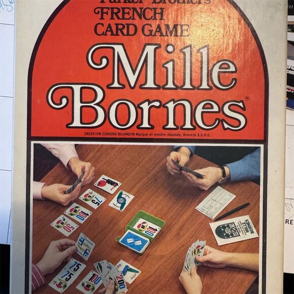 Parker Brothers | Games | Vintage Mille Bornes Card Game By Parker ...